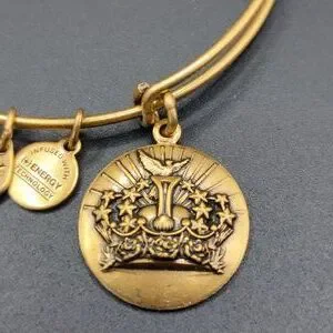 Alex and Ani | Jewelry | Alex And Ani Queens Crown 26 Braclet Rafaelian ...